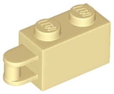 Деталь Lego 34816 Brick, Modified 1 x 2 with Bar Handle on End - Bar Flush with Edge