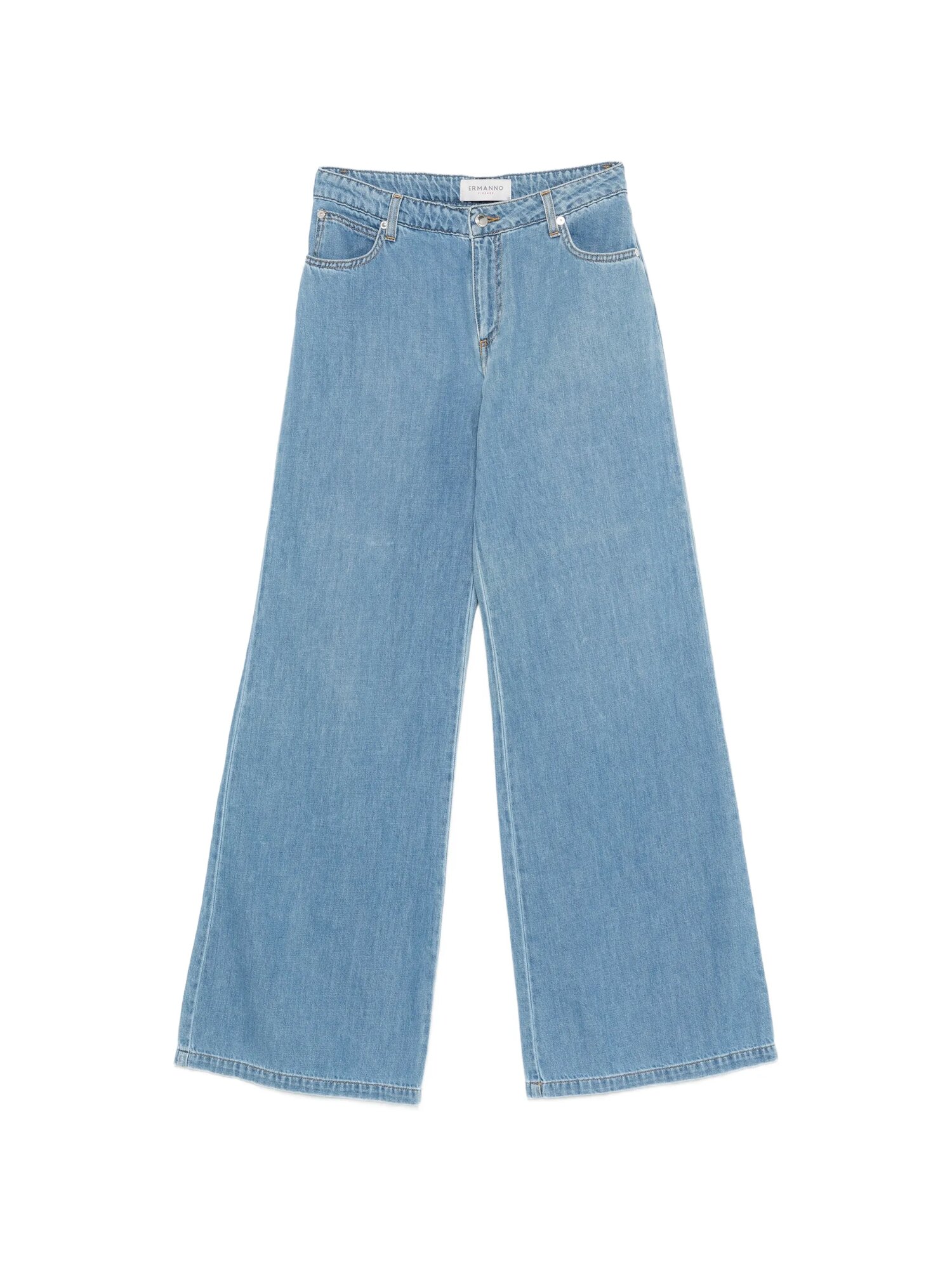 Джинсы Five-pocket wide leg jeans 