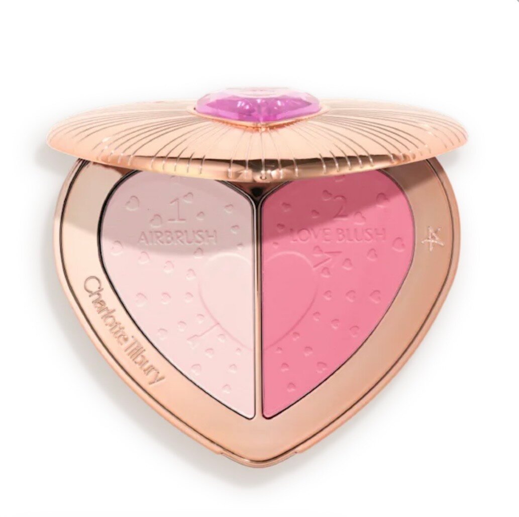CHARLOTTE TILBURY Палетка для макияжа PILLOW TALK BEAUTY SOULMATES PALETTE оттенок FLAWLESS PINK