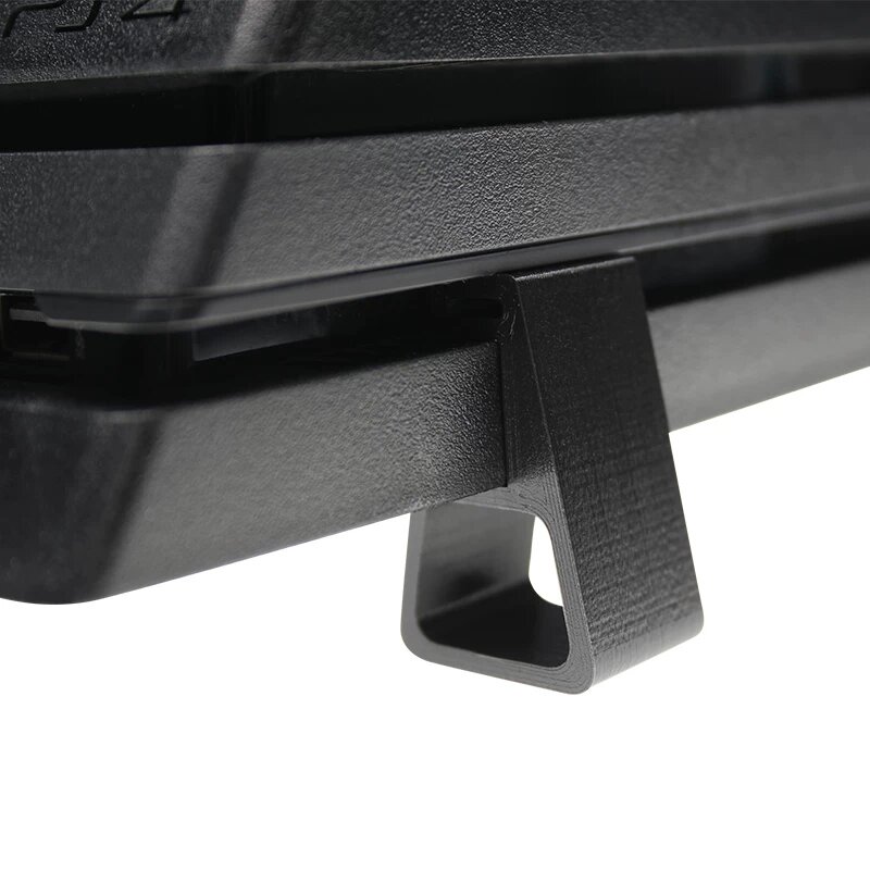 Подставка для PS4 Pro с охлаждением, горизонтальное крепление для игровых консолей, черный