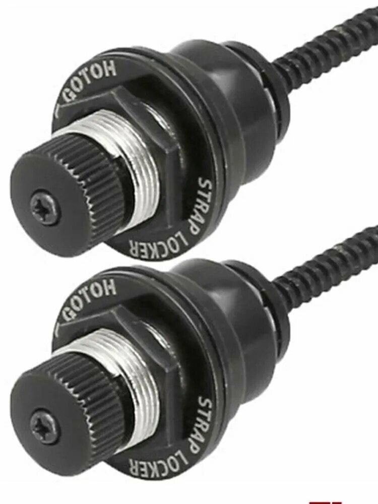 GOTOH SLR с локом кнопки и крепления для гитарного/басового ремня