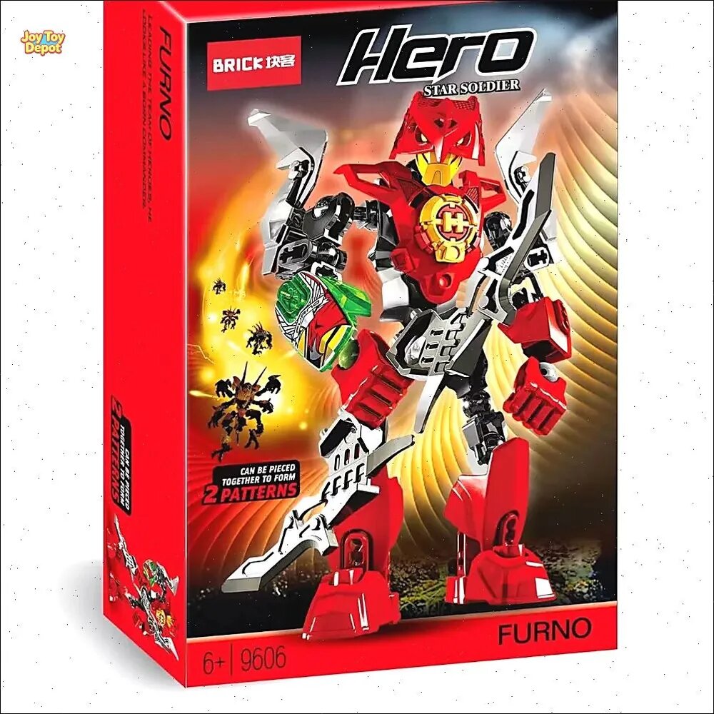 Сборные модели роботов для детей: игрушки Hero Factory, Star Warrior, Bionicle - Фурно Эво, комбинированный механический робот, конструкторный набор из кирпичиков, подарки на Рождество