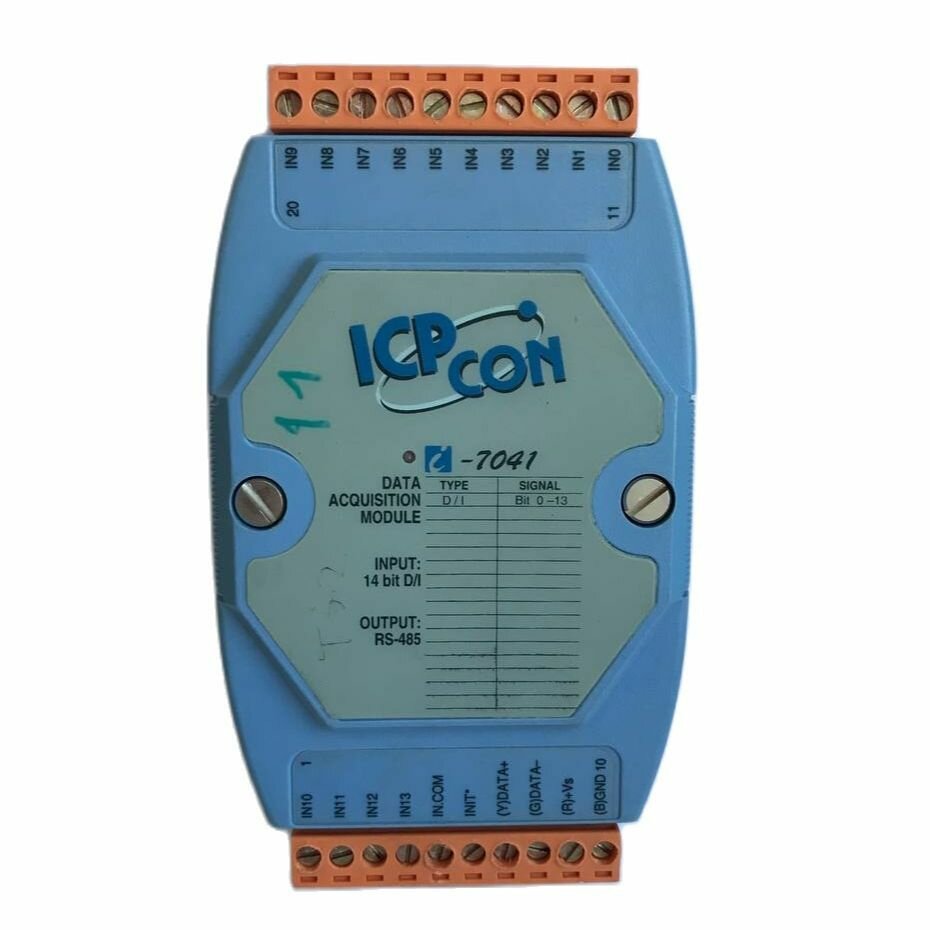 I-7041 Модуль ввода 14 каналов цифр ввод с изоляцией до 3750 В ICP Б/y