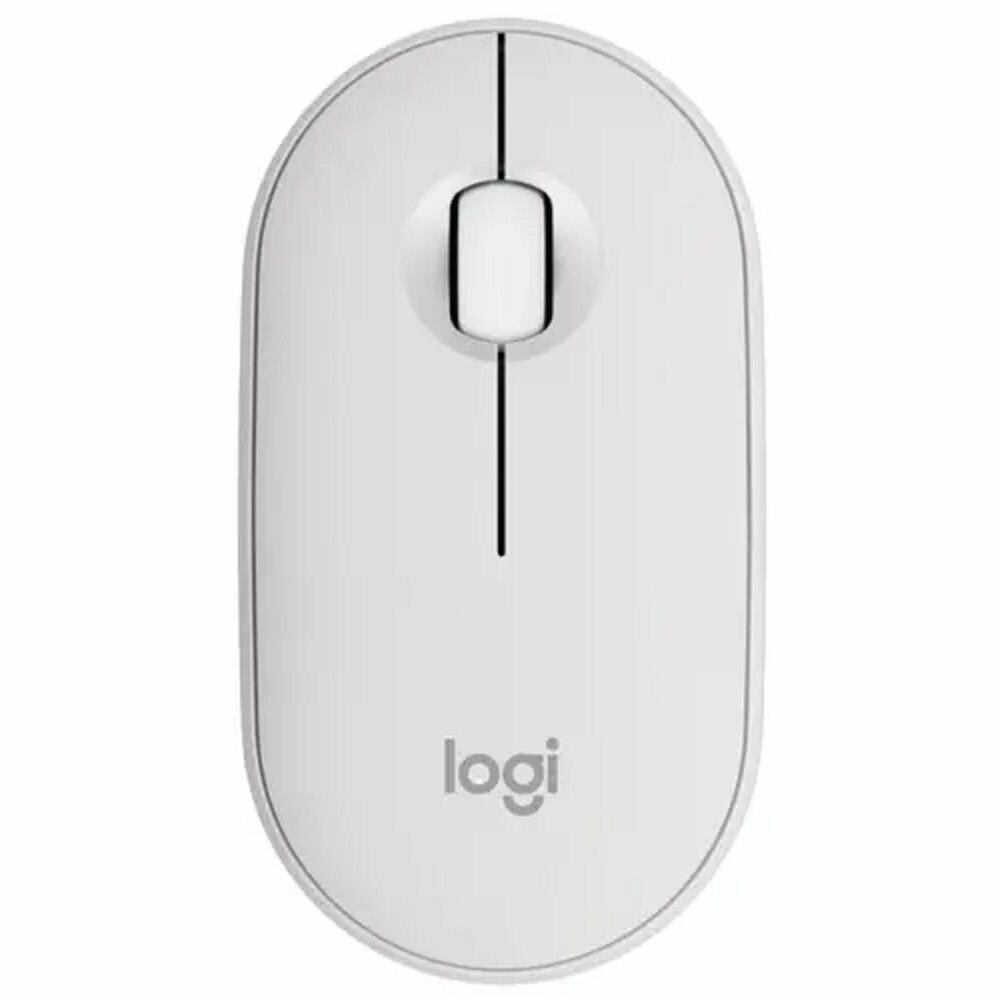 Logitech Беспроводная Мышь Pebble M350S White (910 - 007013) 2 кнопки 4000 dpi