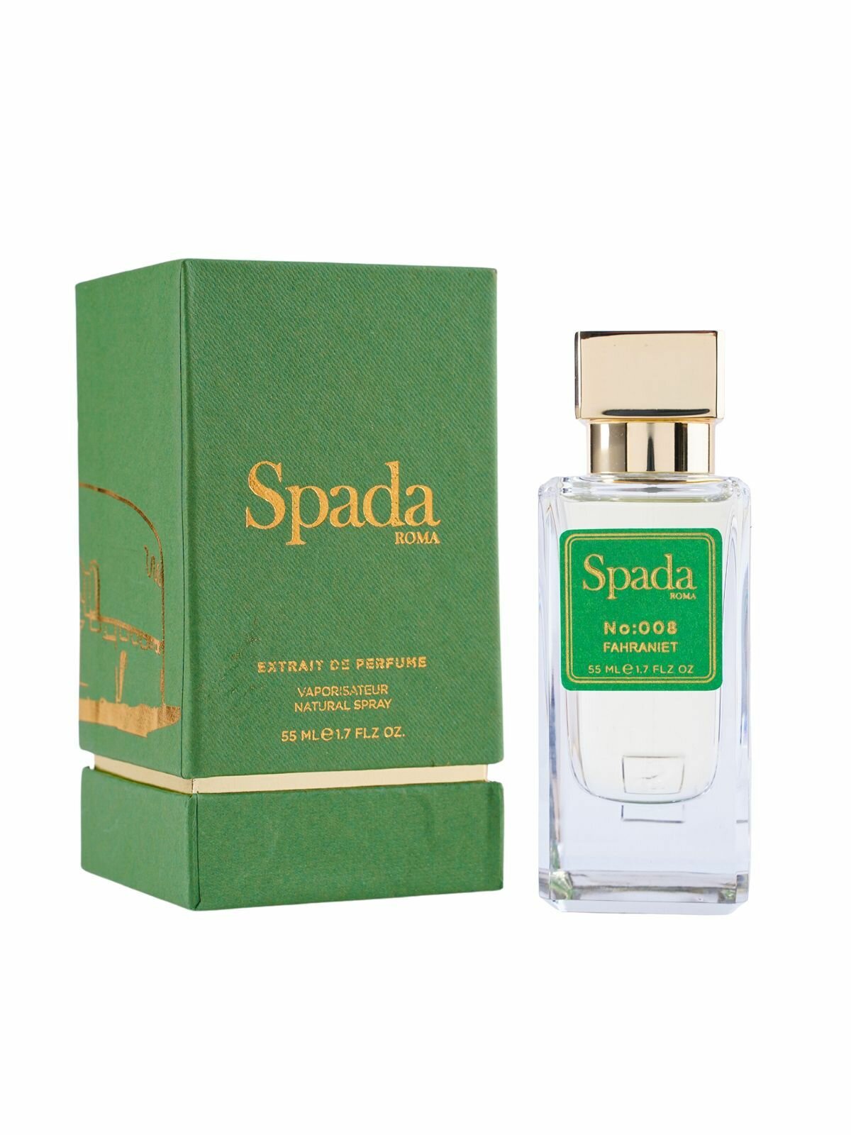Парфюмерная вода Spada Perfum 008 Fahrenheit (C.D FAHRENIET) MEN 55 ML