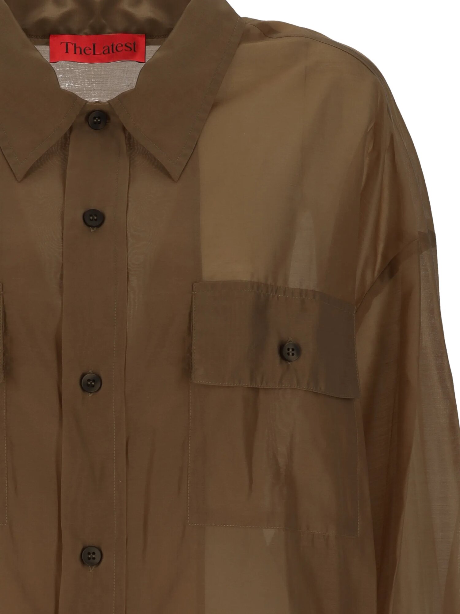Рубашка TheLatest Button flap shirt, размер 46 — фото 1