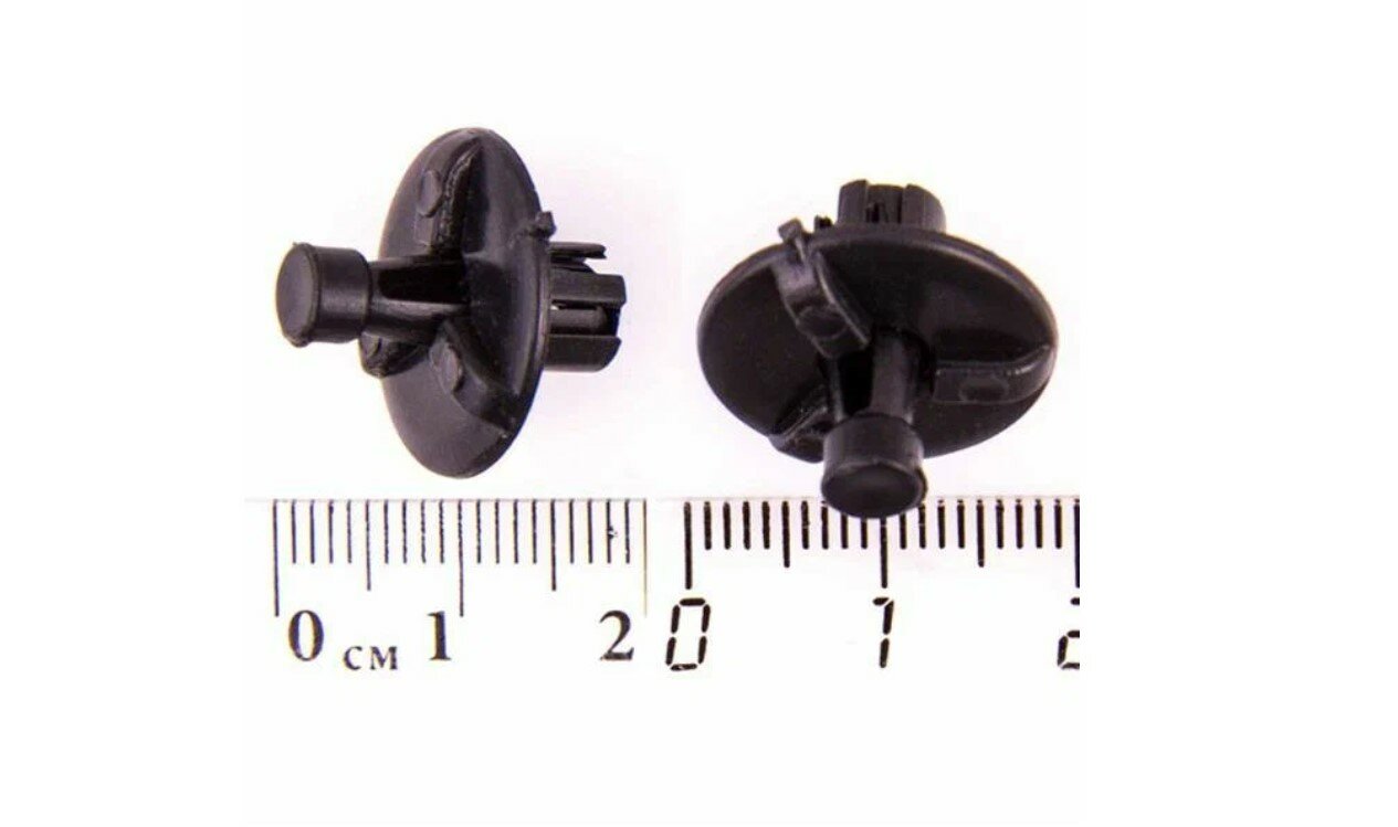 Клипса распорная для автомобиля Ford, Toyota, Nissan, VW, Honda, Fiat, Mitsubishi, Opel, Renault, Chevrolet, Mazda