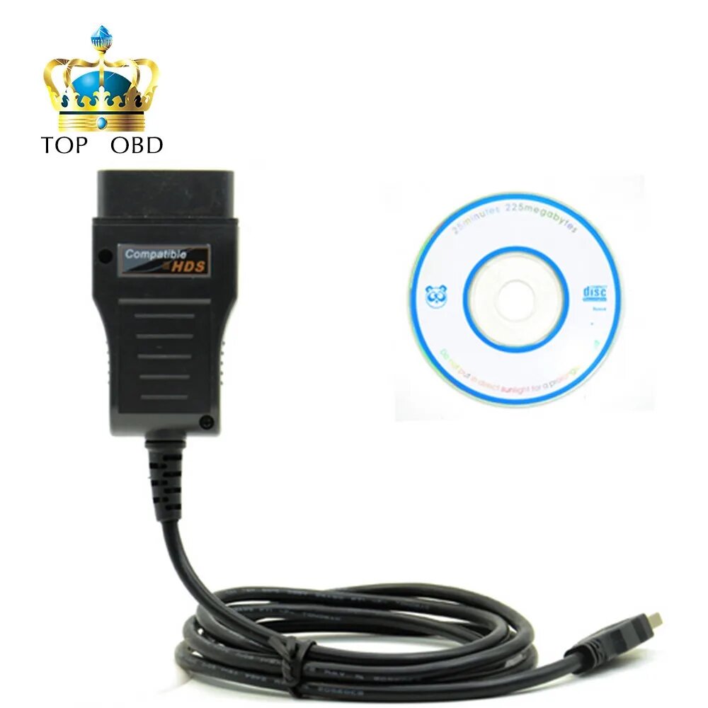 Профессиональный диагностический кабель для Honda HDS, кабель OBD2, диагностический инструмент, кабель obd2, многоязычный