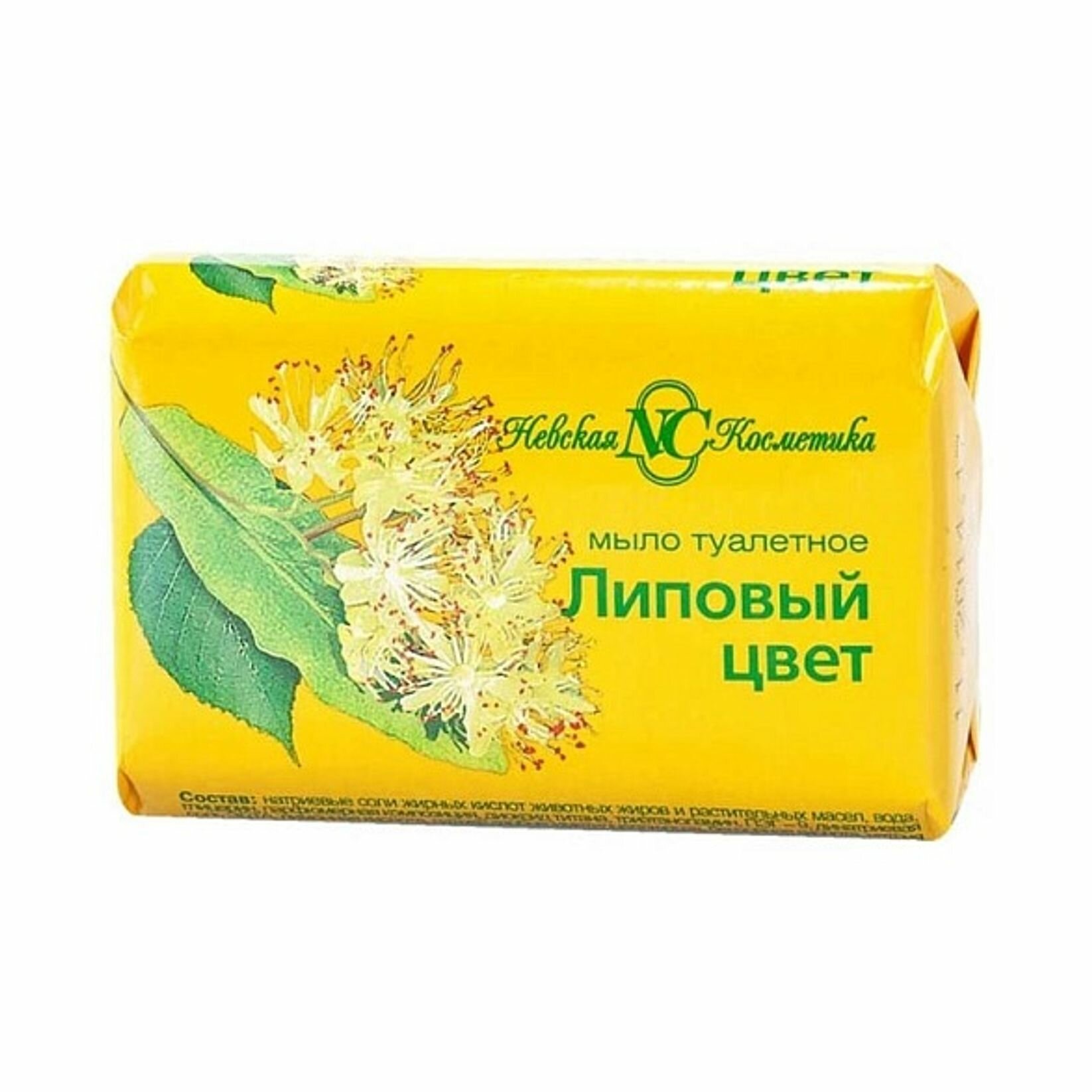 Туалетное мыло Невская Косметика Липовый цвет 90 г
