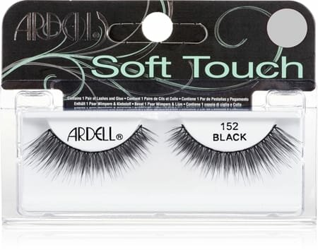 Ресницы накладные Ardell Soft Touch 152, черные, 2 шт