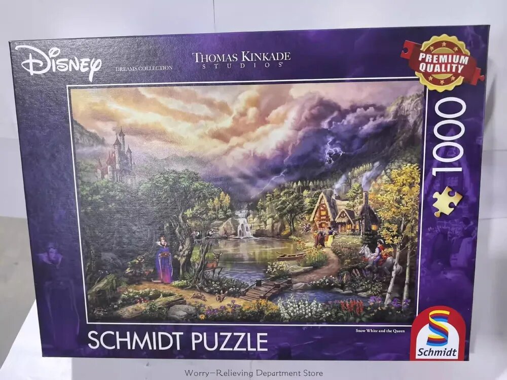 Disney Пазл 1000 деталей импортирован из Германии развивающие игрушки мультфильм