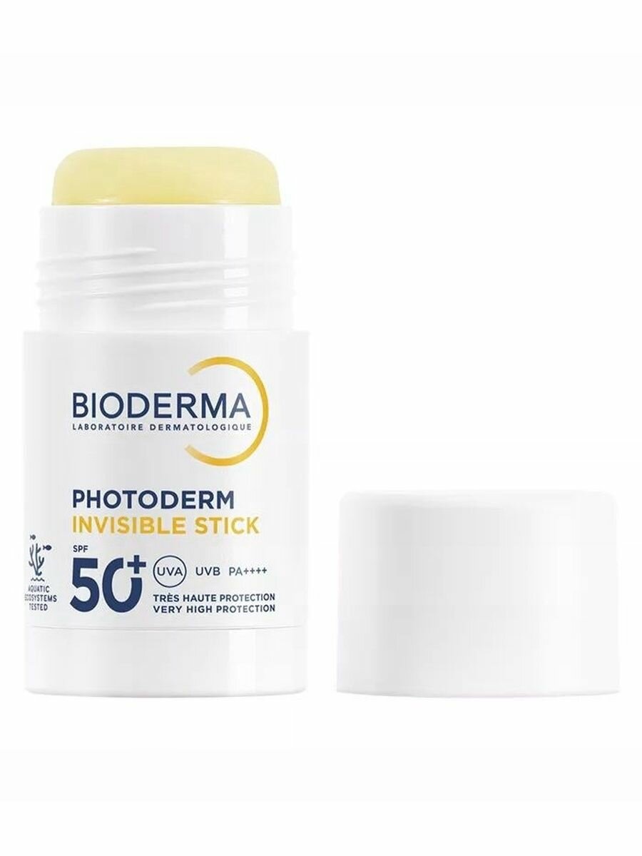 Биодерма Фотодерм Стик солнцезащитный SPF50+ невидимый, 15 г