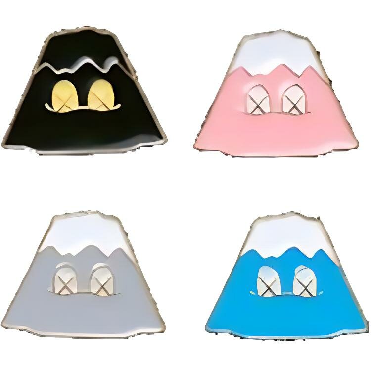 Аксессуар унисекс KAWS Holiday Japan "Гора Фудзи" Mount Fuji Badge