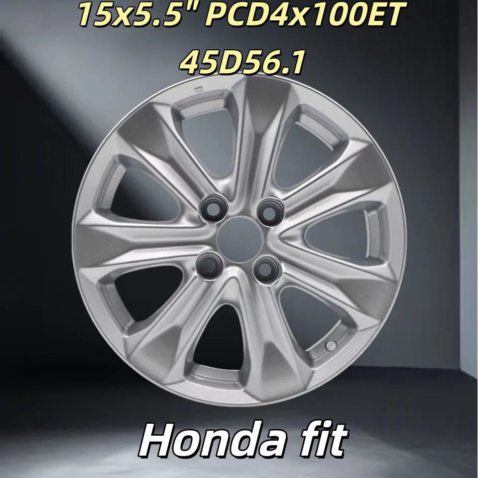 Honda 15-дюймовые легкосплавные диски Колесный диск 15x5.5" PCD4х100 ET45 D56.1