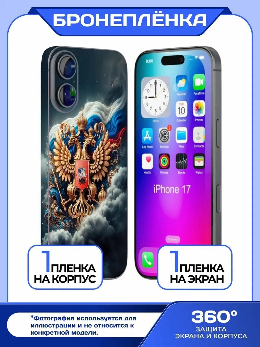 Пленка на экран и корпус для iPhone 16