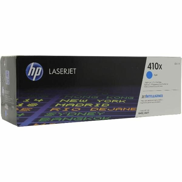 Картридж для лазерного принтера HP CF411X голубой 5000 стр.