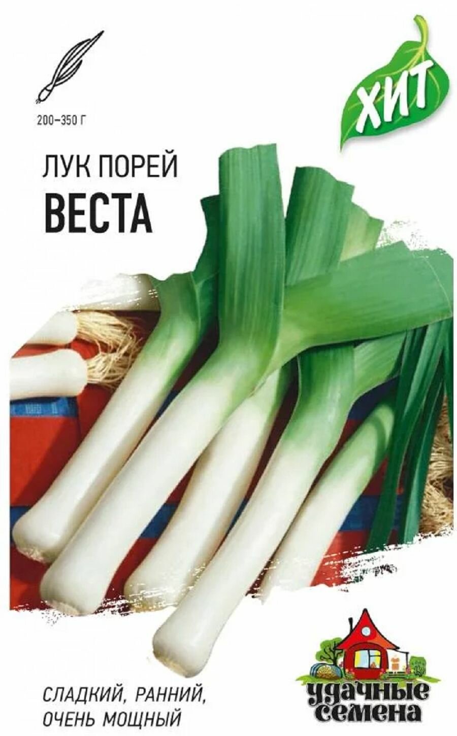 Лук порей Веста цв. п 0,2г ХИТ Гавриш