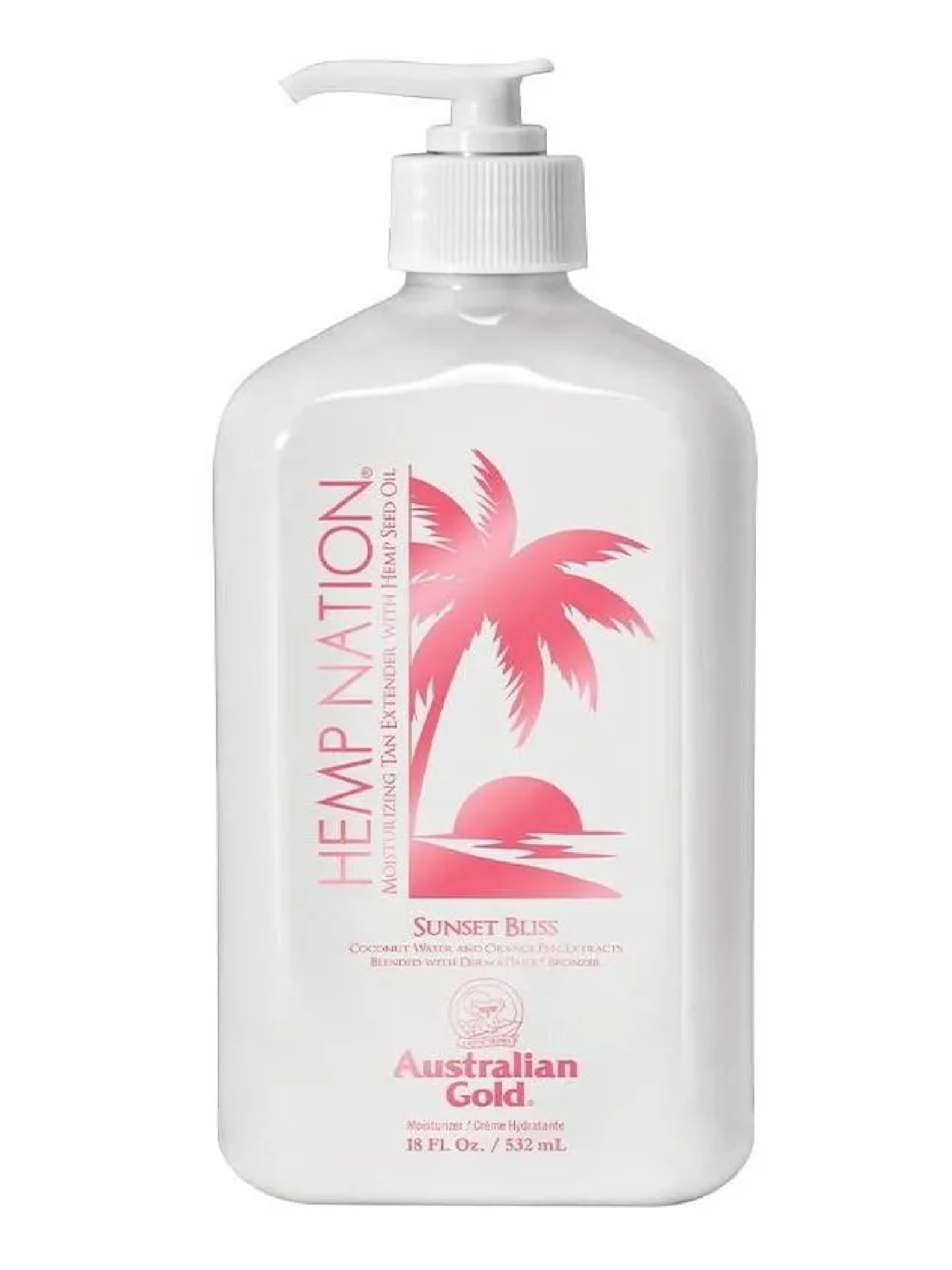 Hemp Nation Sunset Bliss, крем для тела 535 мл, NEW!