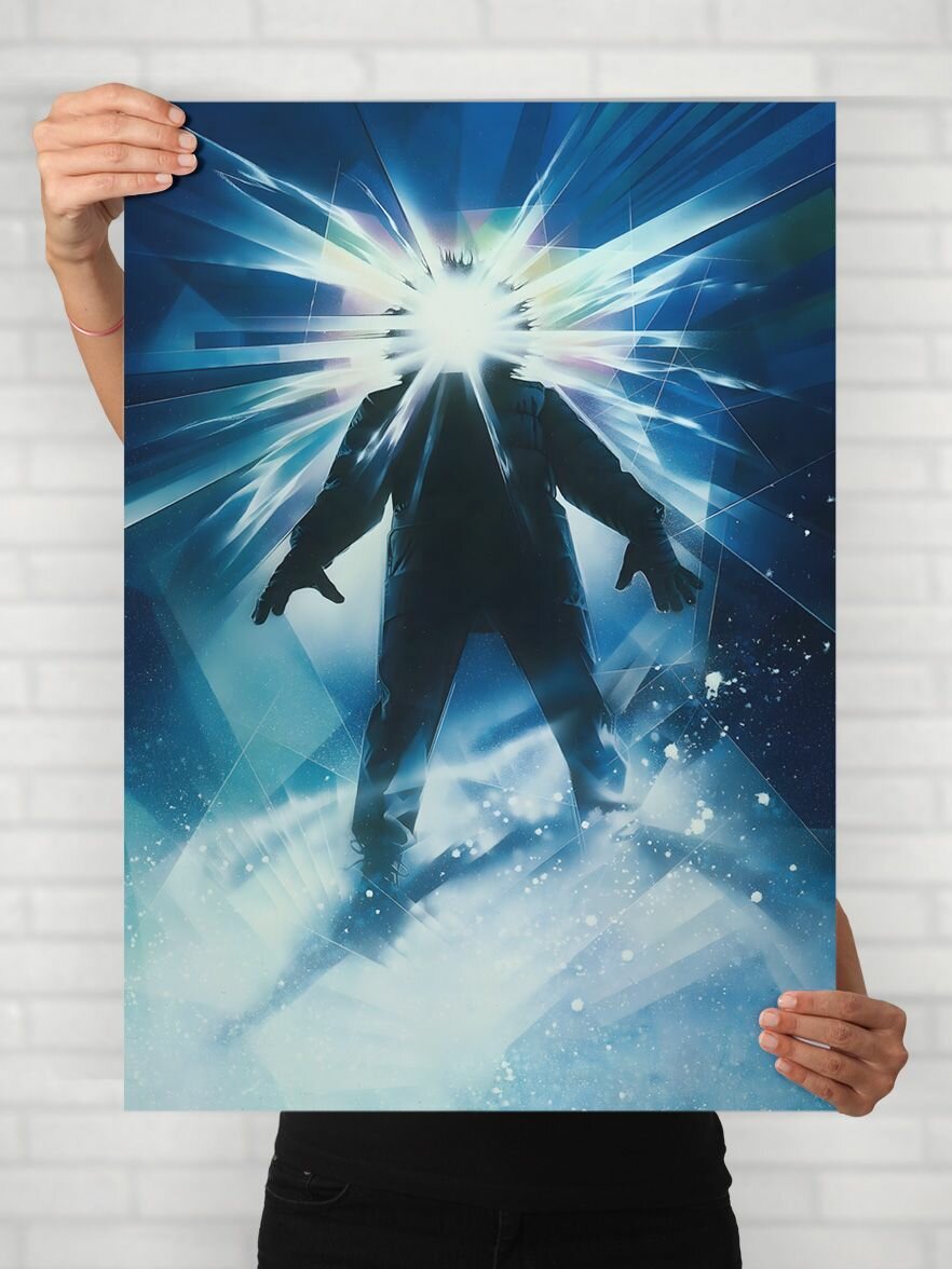 Плакат на стену для интерьера Нечто (The Thing 47) - Постер по фильму, кино, хоррору формата А1 (60x84 см)