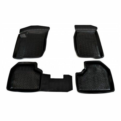 Коврик салона ВАЗ-2123 CHEVROLET Niva (02-09) резина черный (4 предм.) AVTODRIVE AVTODRIVER ADRJET010