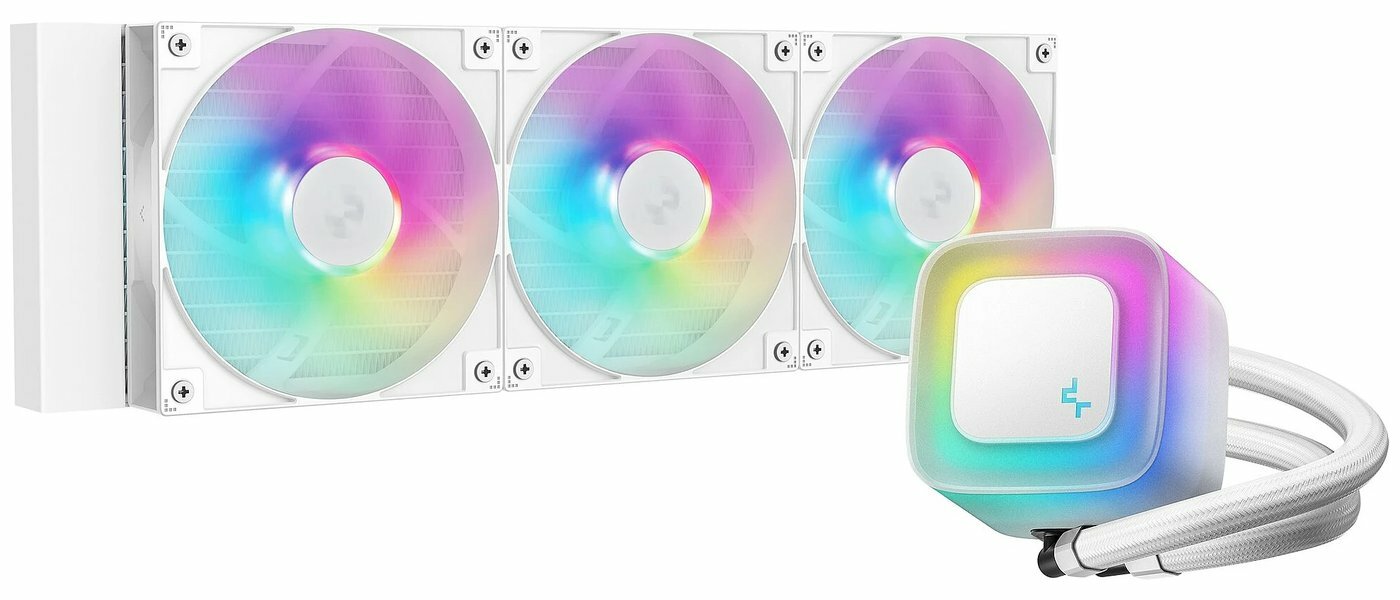 СЖО для процессоров Deepcool LE360 WH V2 (R-LE360-WHAMMN-G-2)