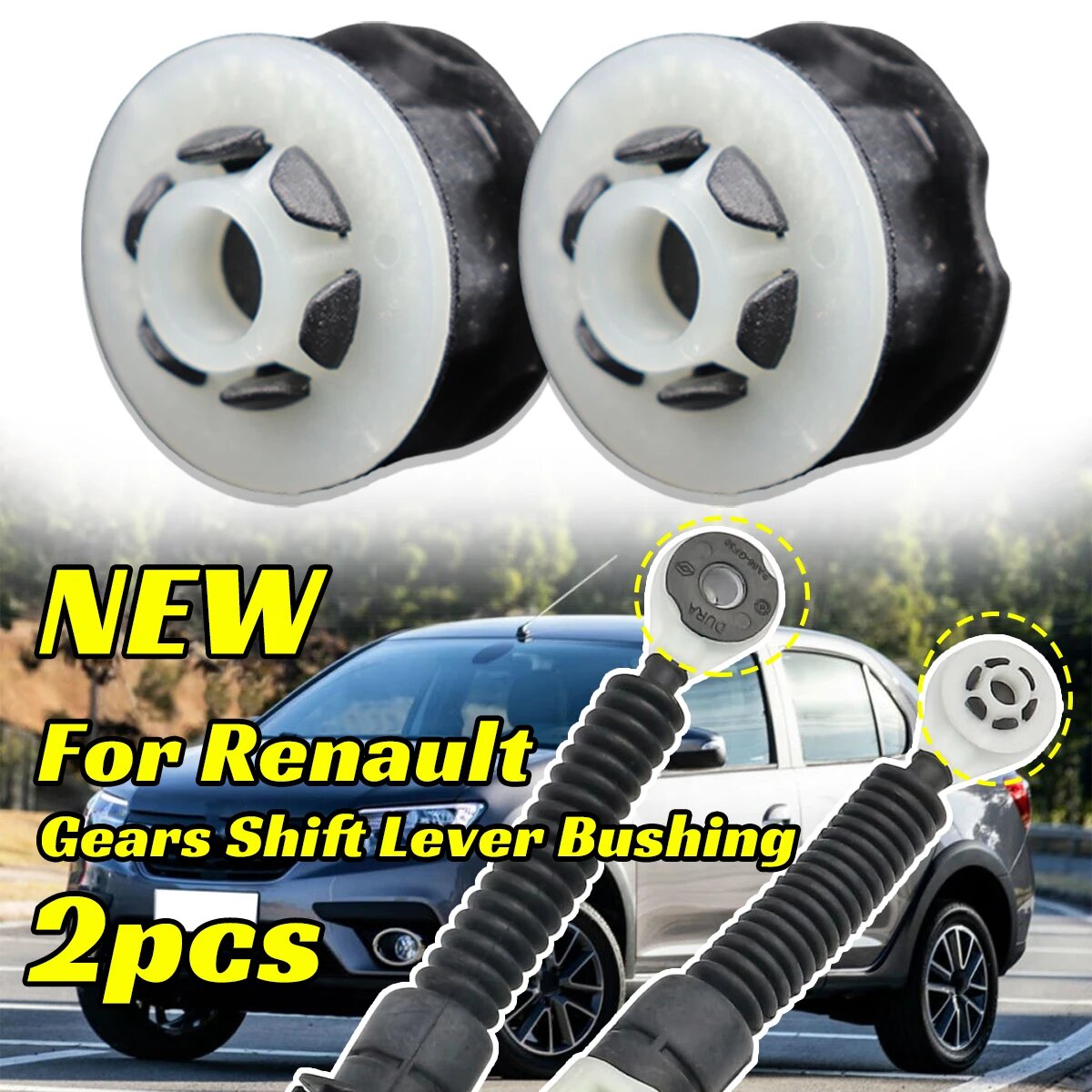 Рычаг КПП 2 шт. For Samsung QM3, Renault Laguna 3, Logan MCV II, Scene, Dacia 26 мм