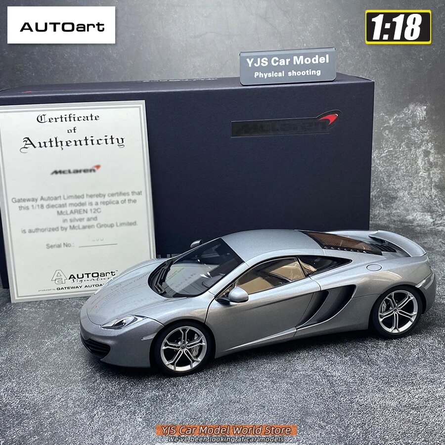 AUTOART McLaren MP4-12C 1:18, Серебристый