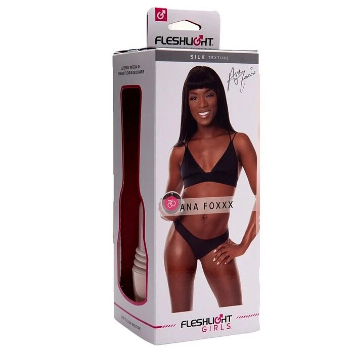 Мастурбатор Fleshlight Signature Мастурбатор Ana Foxxx Silk, вагина