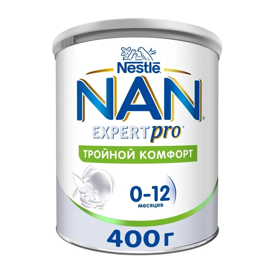 NAN Тройной комфорт Сухая смесь с рождения 400 г 1 шт