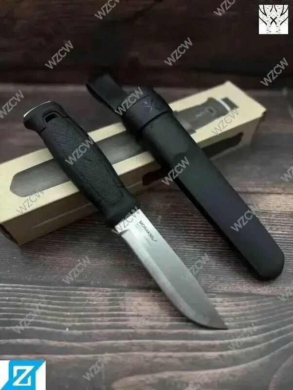 Нож Morakniv Garberg с фиксированным лезвием из нержавеющей стали для туризма и выживания