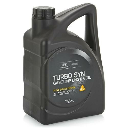 Моторное масло Hyundai Turbo Syn Gasoline Engine Oil 5W30 (4л), HYUNDAI-5W-30 GE-4L