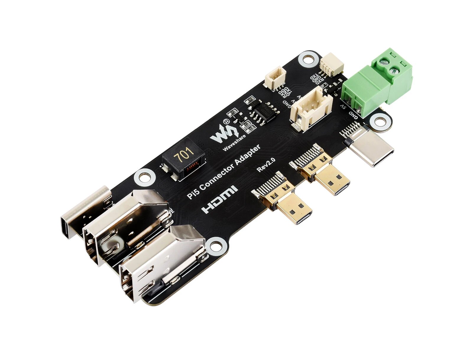 Адаптер Micro HDMI на HDMI для Raspberry Pi 5/4 — фото 1