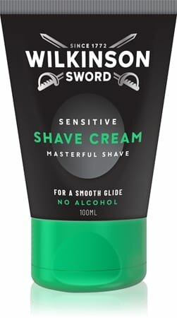 Крем для бритья wilkinson sword sensitive shave cream, 100 мл