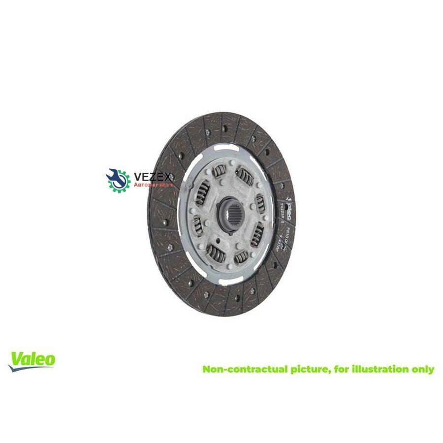 VALEO 803537 диск сцепления!\ Mitsubishi Pajero 3.0 V6 88-97/Pajero Sport 3.0 V6 98>