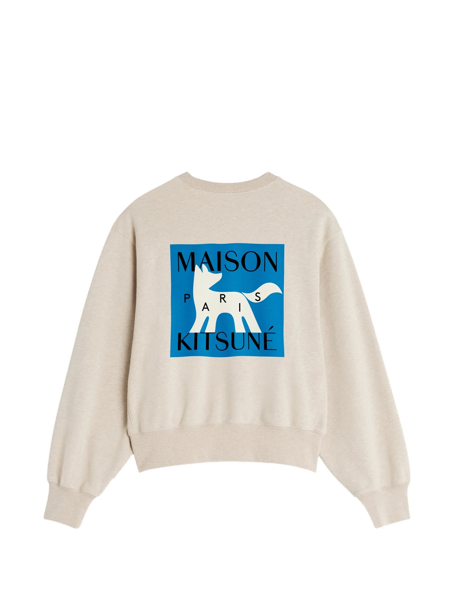 Толстовка Maison Kitsune Logo-print sweatshirt, размер 44, , разноцветный — фото 1