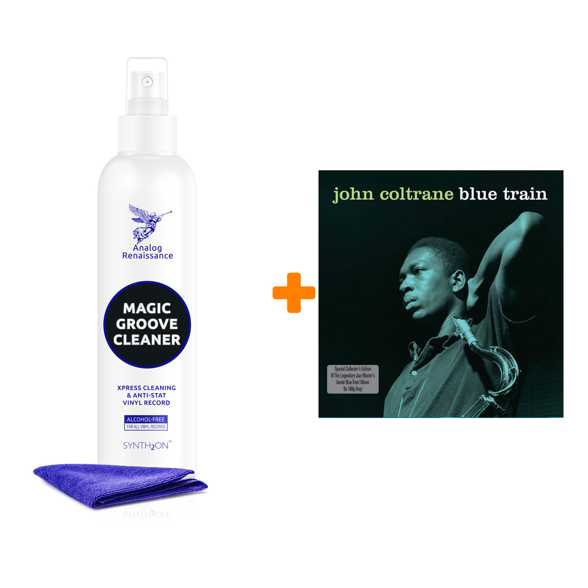 COLTRANE JOHN Blue Train Special Collector`s Edition LP + Спрей для очистки LP с микрофиброй 250мл Набор