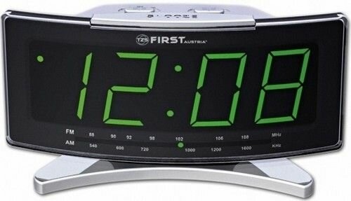 Сетевой будильник FIRST радиочасы 2416- RF