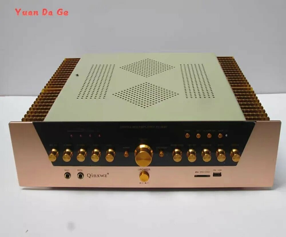 Мощный 5.1 усилитель 800Вт, Bluetooth, цифровой FM, поддержка 4-8 Ом, Hi-Fi домашний кинотеатр, оптический/TV тюнер