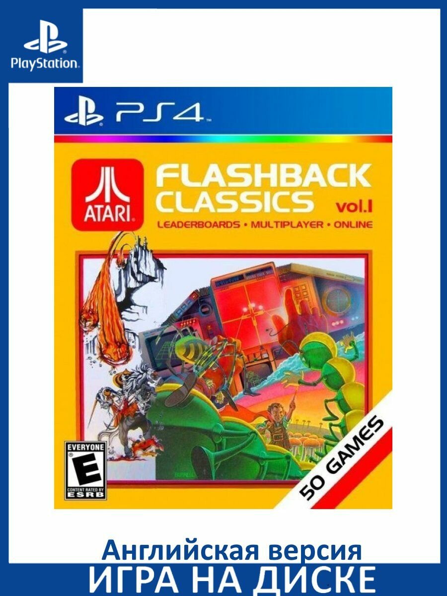 Игра Atari Flashback Classics Vol. 1 PS4 Диск на PlayStation 4 Английская версия