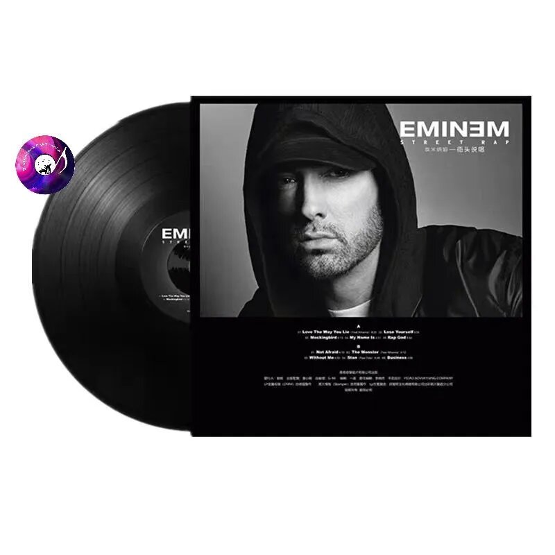 Виниловая пластинка Eminem Street Rap Hiphop
