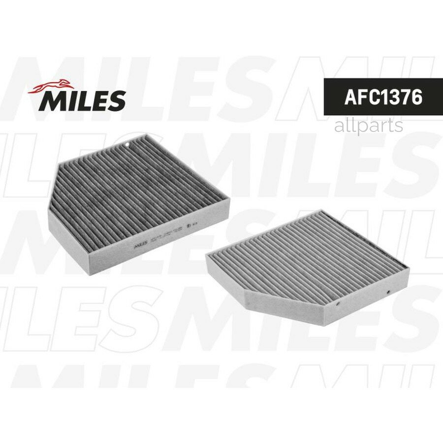 MILES AFC1376 Фильтр салона [угольный]