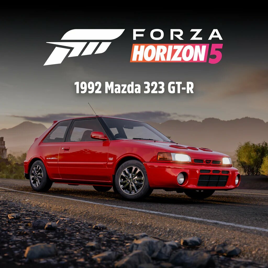 Дополнение Forza Horizon 5 1992 Mazda 323 GT-R, цифровое издание PlayStation 5, регион Турция / код пополнения баланса