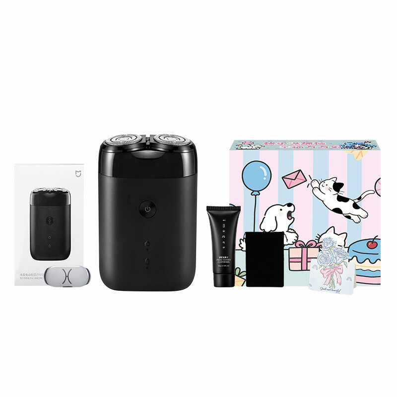 Электробритва роторная унисекс Xiaomi S100, S 100 Happiness Box Limited Edition