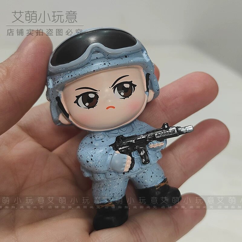 Военная фигурка-сюрприз в слепой коробке, креативный подарок для мальчика, новая модель, памятный сувенир для