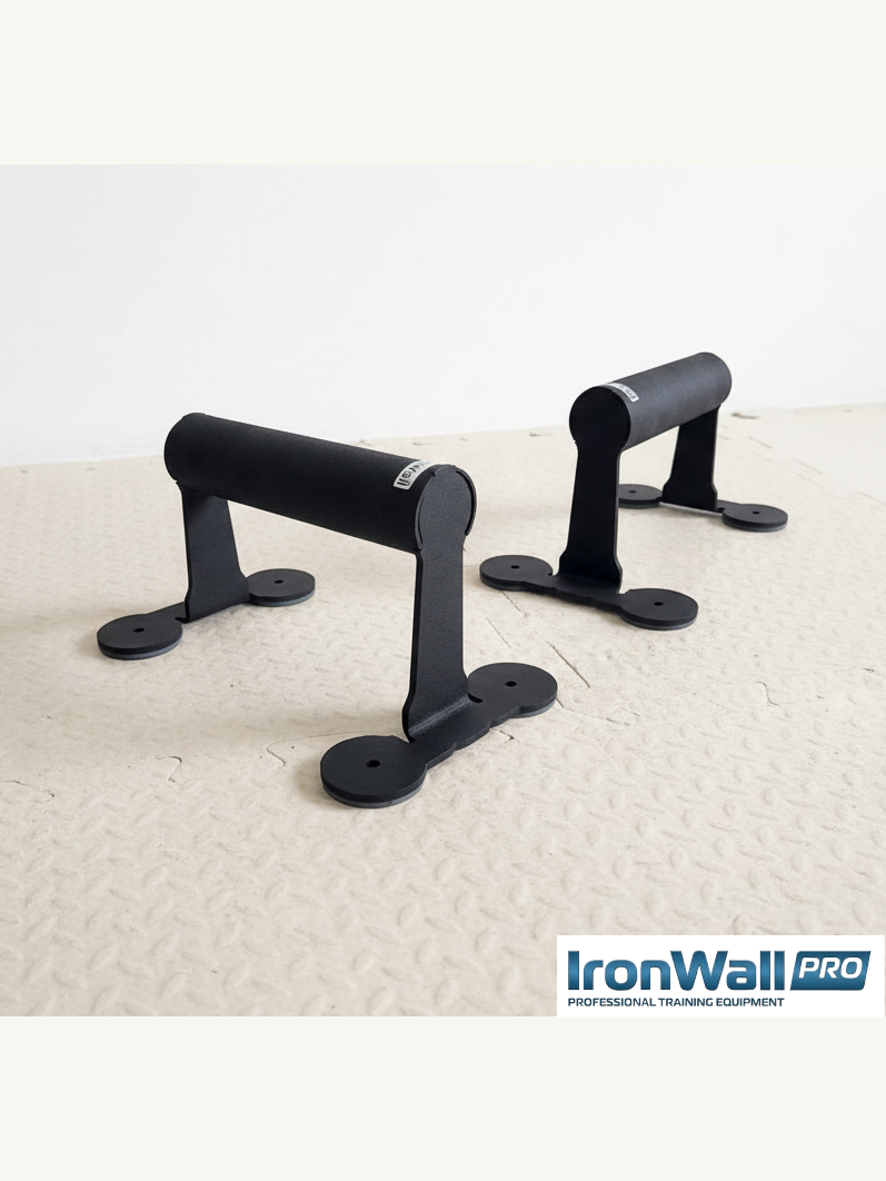 Упоры для отжиманий IronWall PRO Цельносварные, угол 7 град, нагрузка до 250 кг