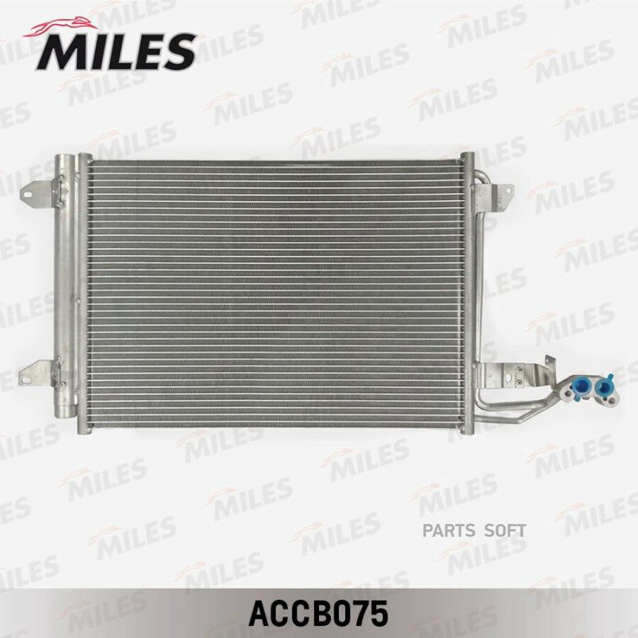 MILES ACCB075 Конденсер AUDI CADDY / TOURAN 2003- 1.4-2.0/1.9-2.0 TDi ()