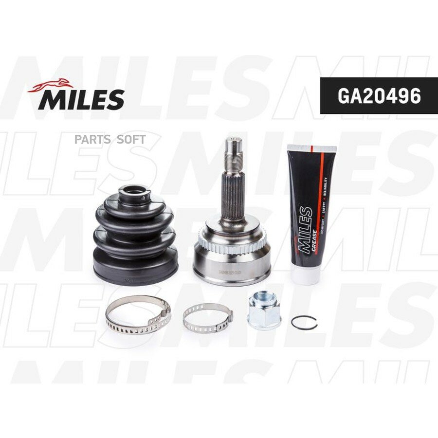 MILES GA20496 ШРУС TOYOTA PREVIA 2.4 02- нар.(ABS) ()