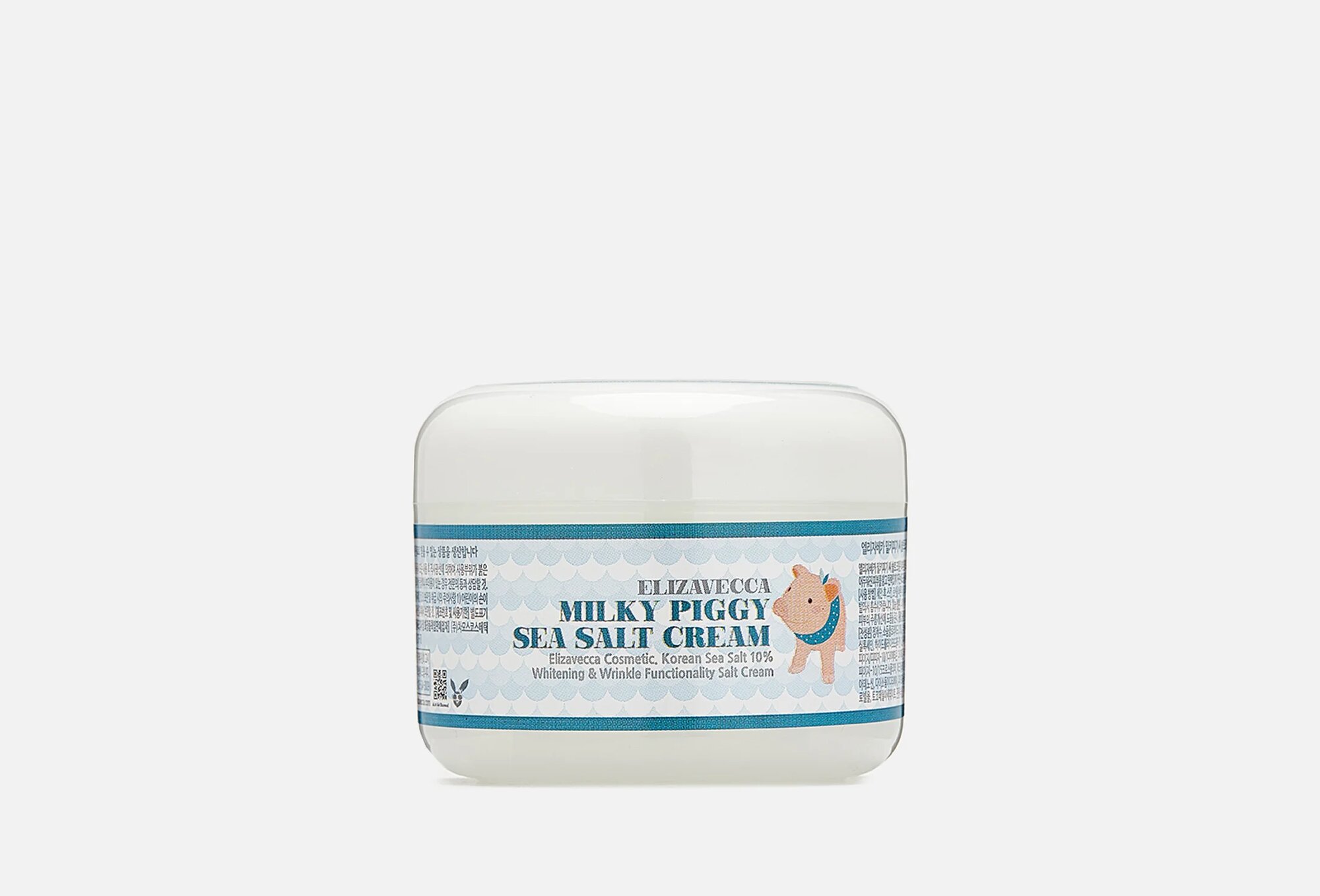 Крем Elizavecca MILKY PIGGY Sea Salt Cream, для сияния, увлажнение, Корея, 100 мл