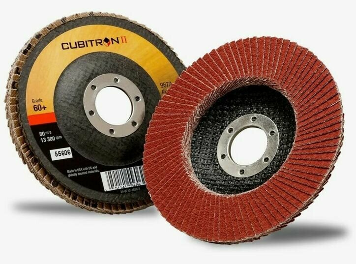 Лепестковый круг 3М Cubitron II 967A 125*22мм Р60 арт. 65055