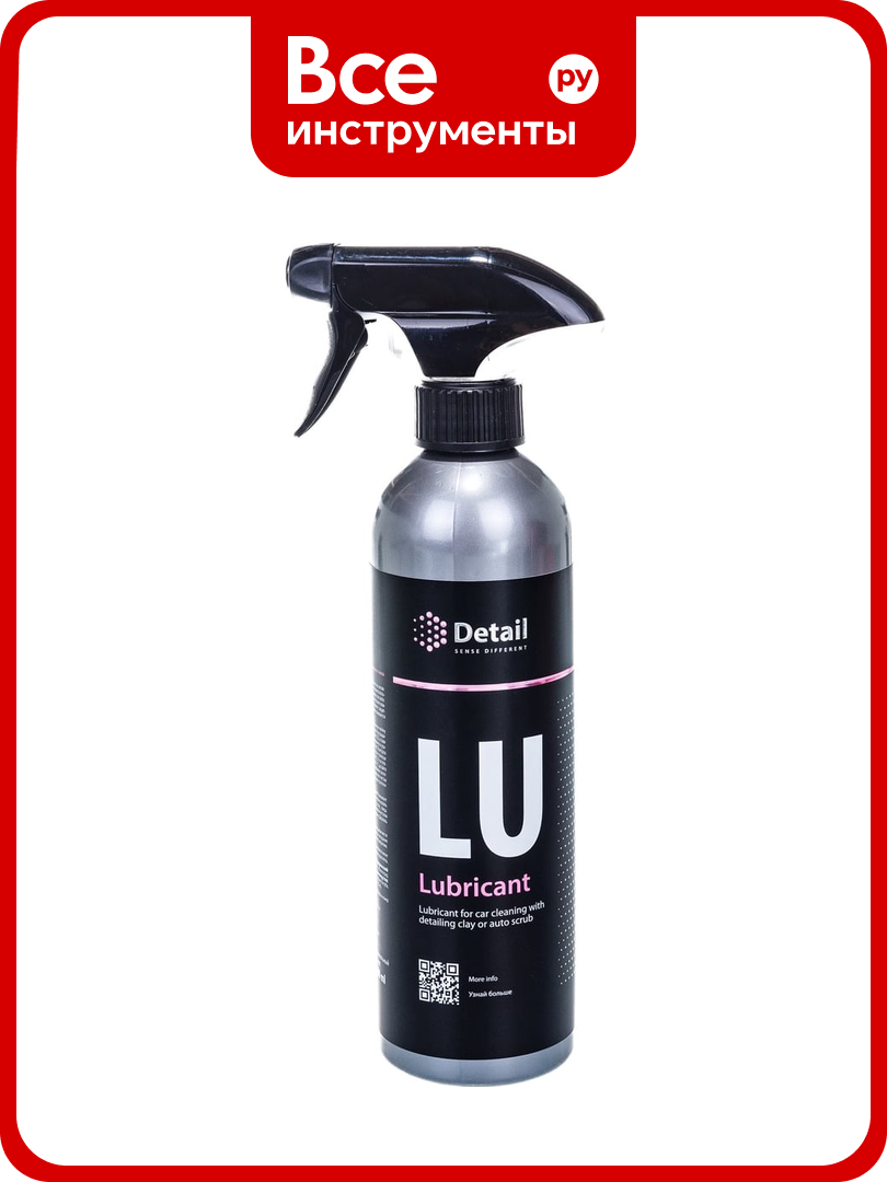 Лубрикант, Detail, для глины 500мл Detail Lubricant DT-0139, специфических материалов